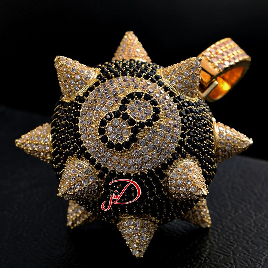 Custom Pool Balls Number 8 925 Silver Prong Set Moissanite - Etsy