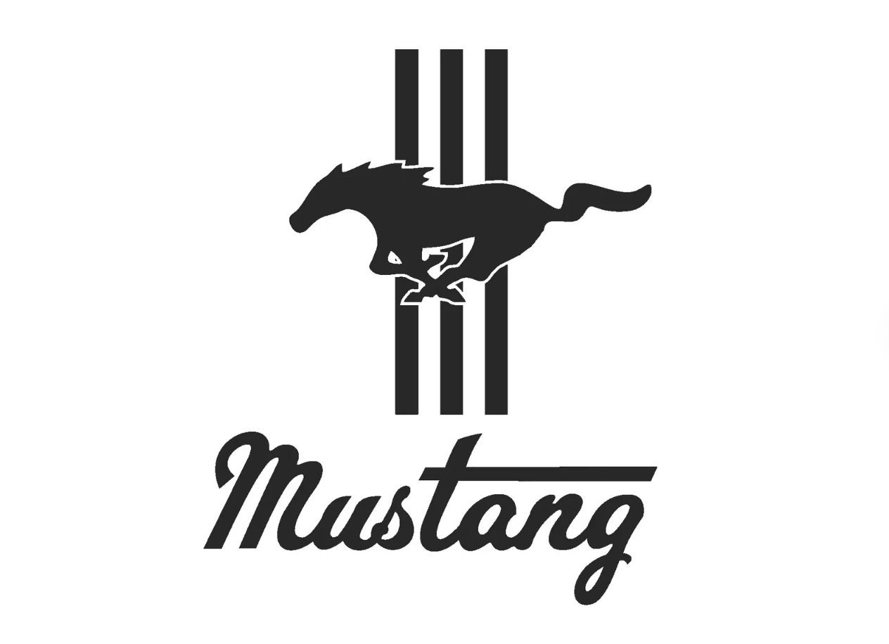 Ford Mustang Logo Vector