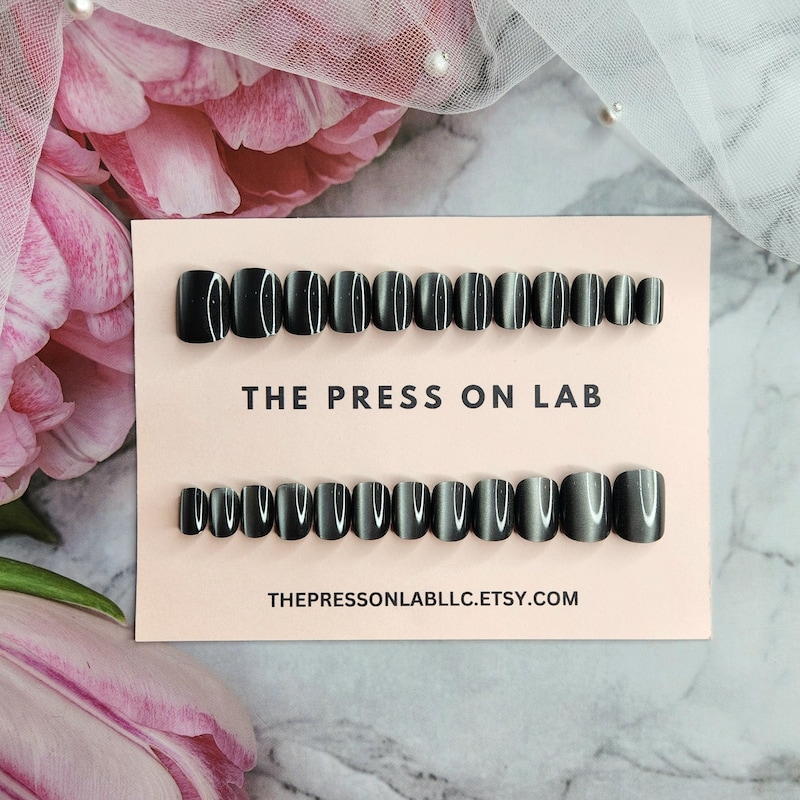 Cats Eye Nail Wraps - Etsy