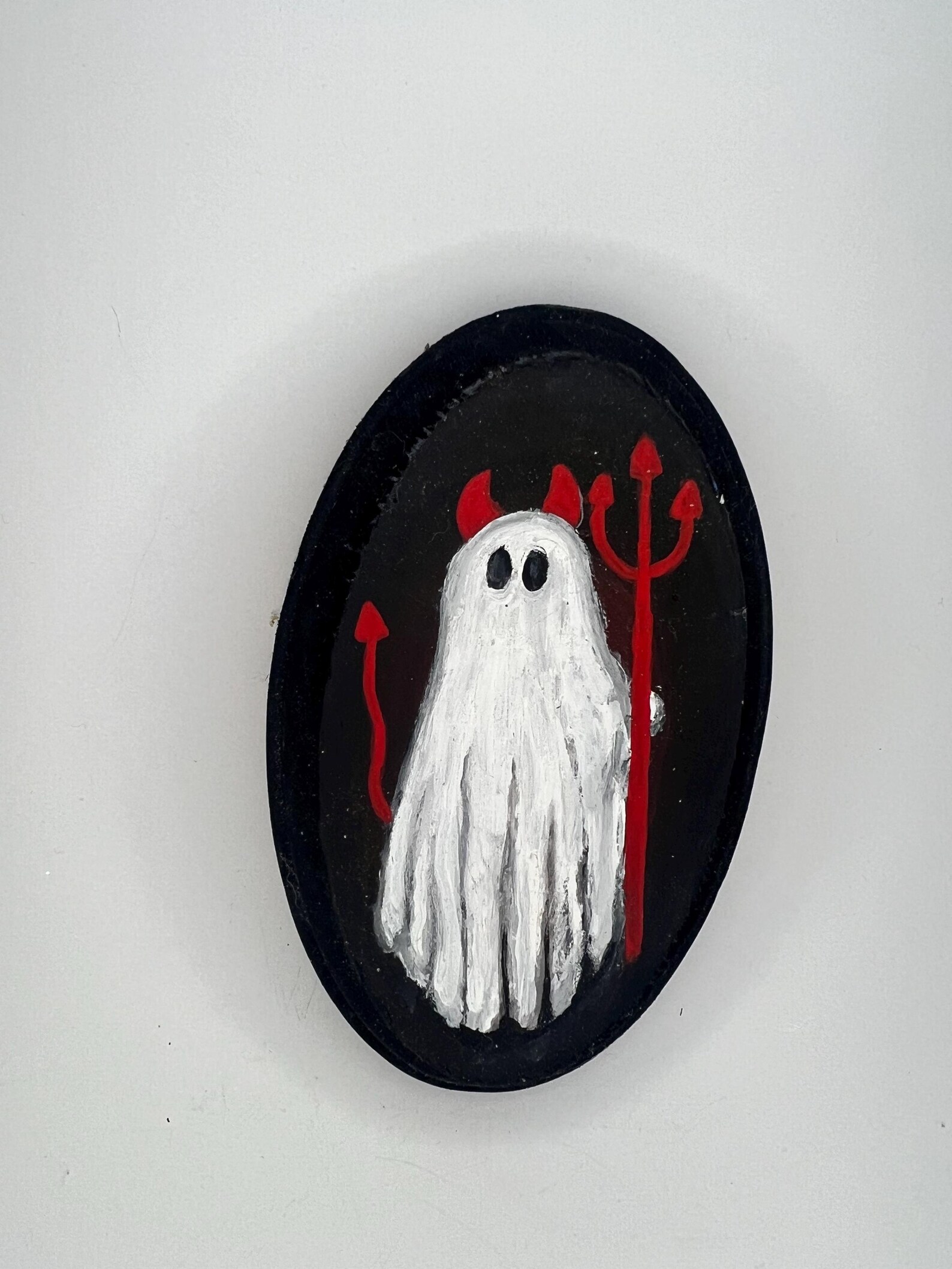 Devil GHOST Painting - Etsy
