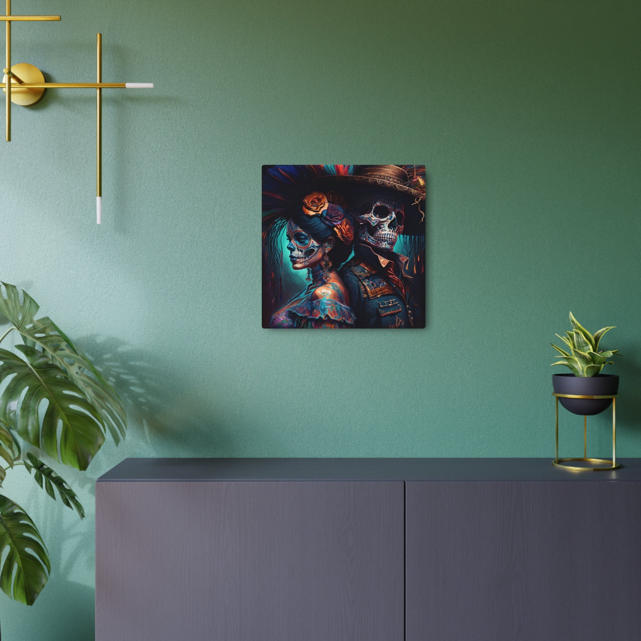 Day of the Dead Mexican Catrina Poster, Mexico Catrina Sugar Skull Girl ...