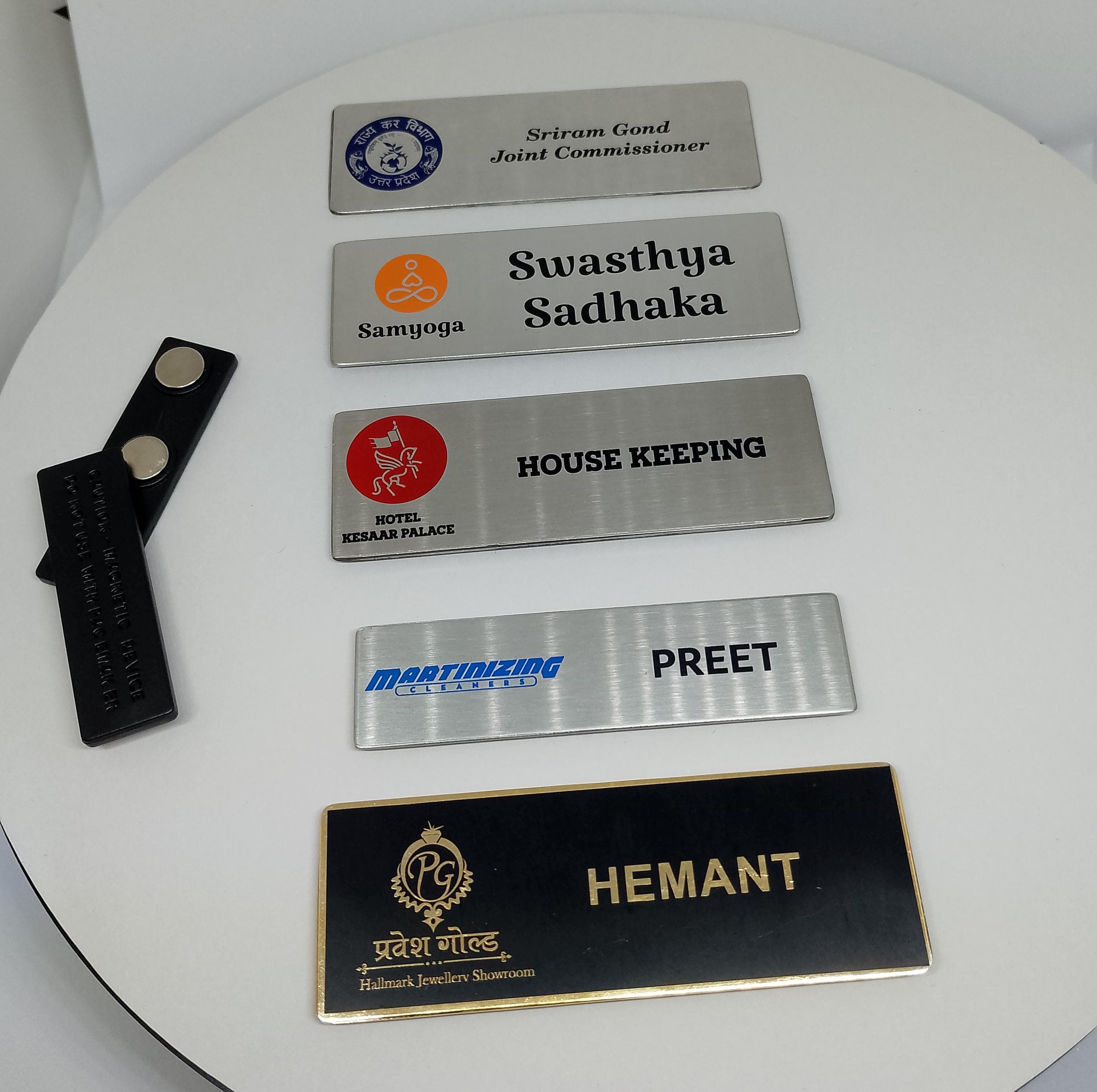 Business Name Tags | Company Name Badges | Conference Name Tags ...