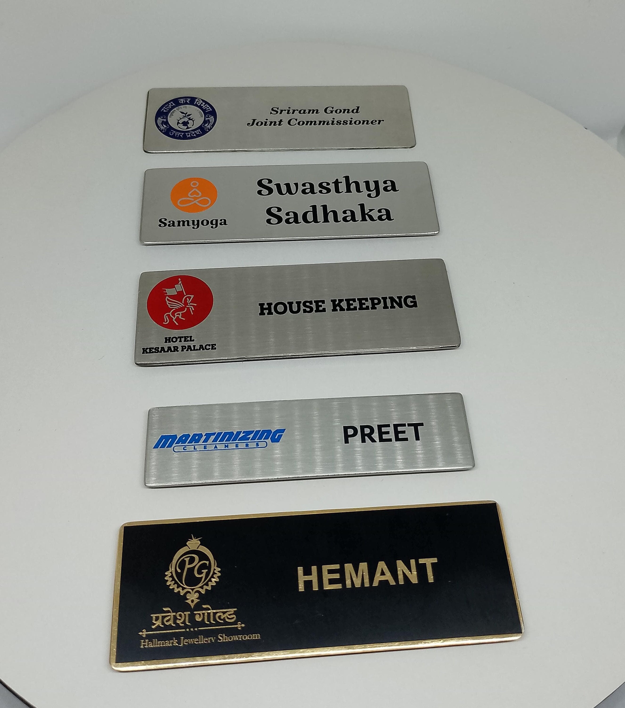 Hotel Name Badges Name Tags for Hotel Hospitality Name Tags - Etsy UK