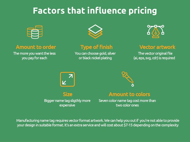 Custom Engraved Brass Name Tag: Magnetic or Pin Back, Handmade - Etsy