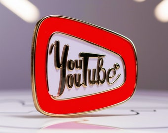 Contour Cut Brass Enamel Logo Lapel Pin / Company Badge / Personalized ...