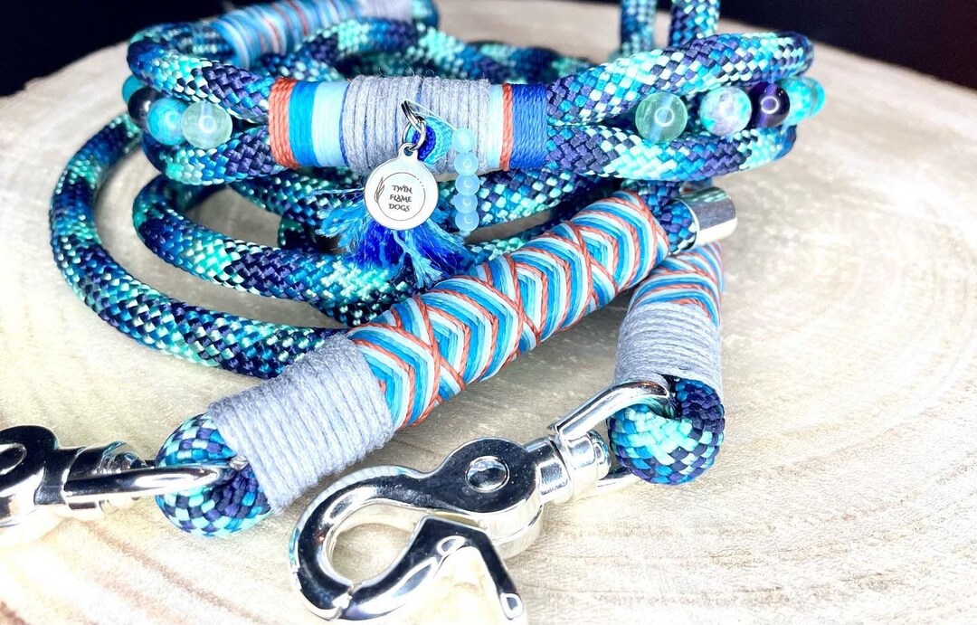 Collar and Leash With Healing Stones and Training Workbook - Etsy