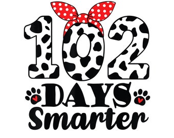 102 Days of School Png - Etsy