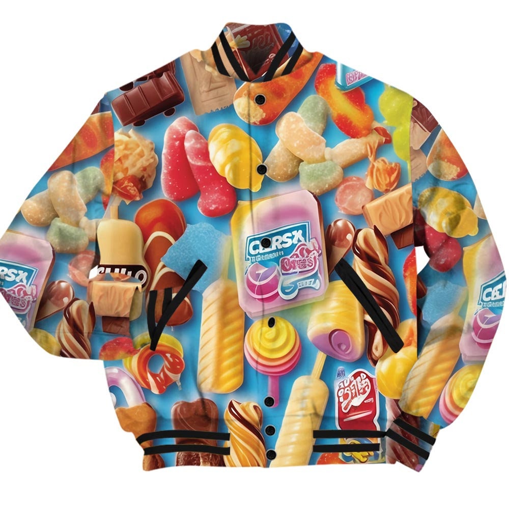 Candy Hawaiian Shirt, Candy Sweet 3D For Men And Women, Candy Beach ...