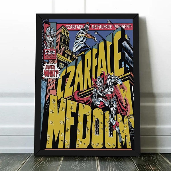 Mf Doom Czarface Poster - Etsy