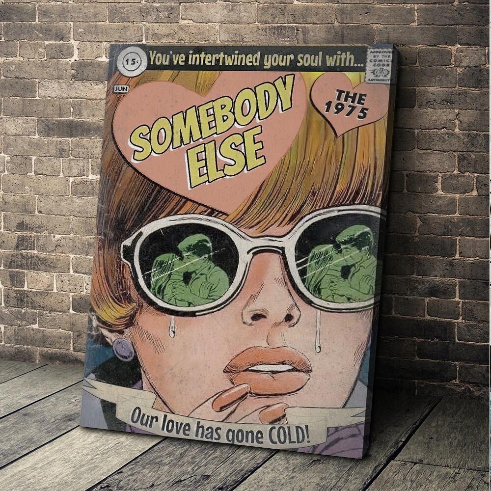 The 1975 Comic Art Book Poster, Somebody Else Poster, The 1975 - Poster