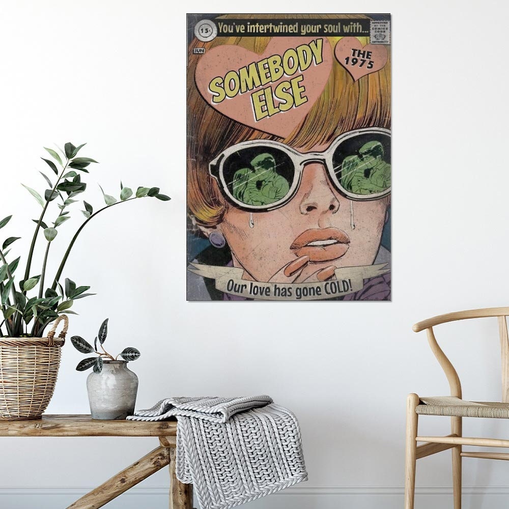 The 1975 Comic Art Book Poster, Somebody Else Poster, The 1975 - Poster