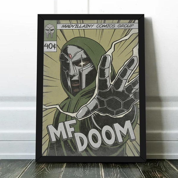 Mf Doom Poster - Etsy