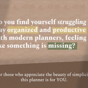 2024 2023 Vintage Digital Planner - Undated Planner Journal - Tracker ...