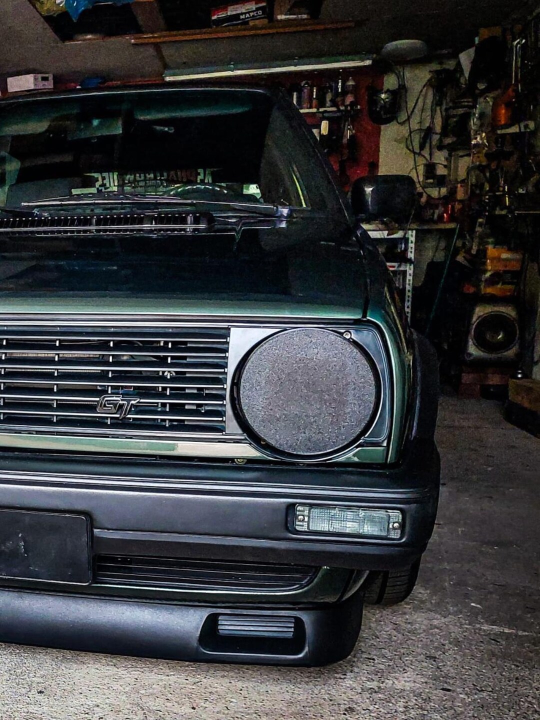 Headlight Caps Set of 2 Rally Light Cover, Perfect Fit 183 Mm Golf 2 ...