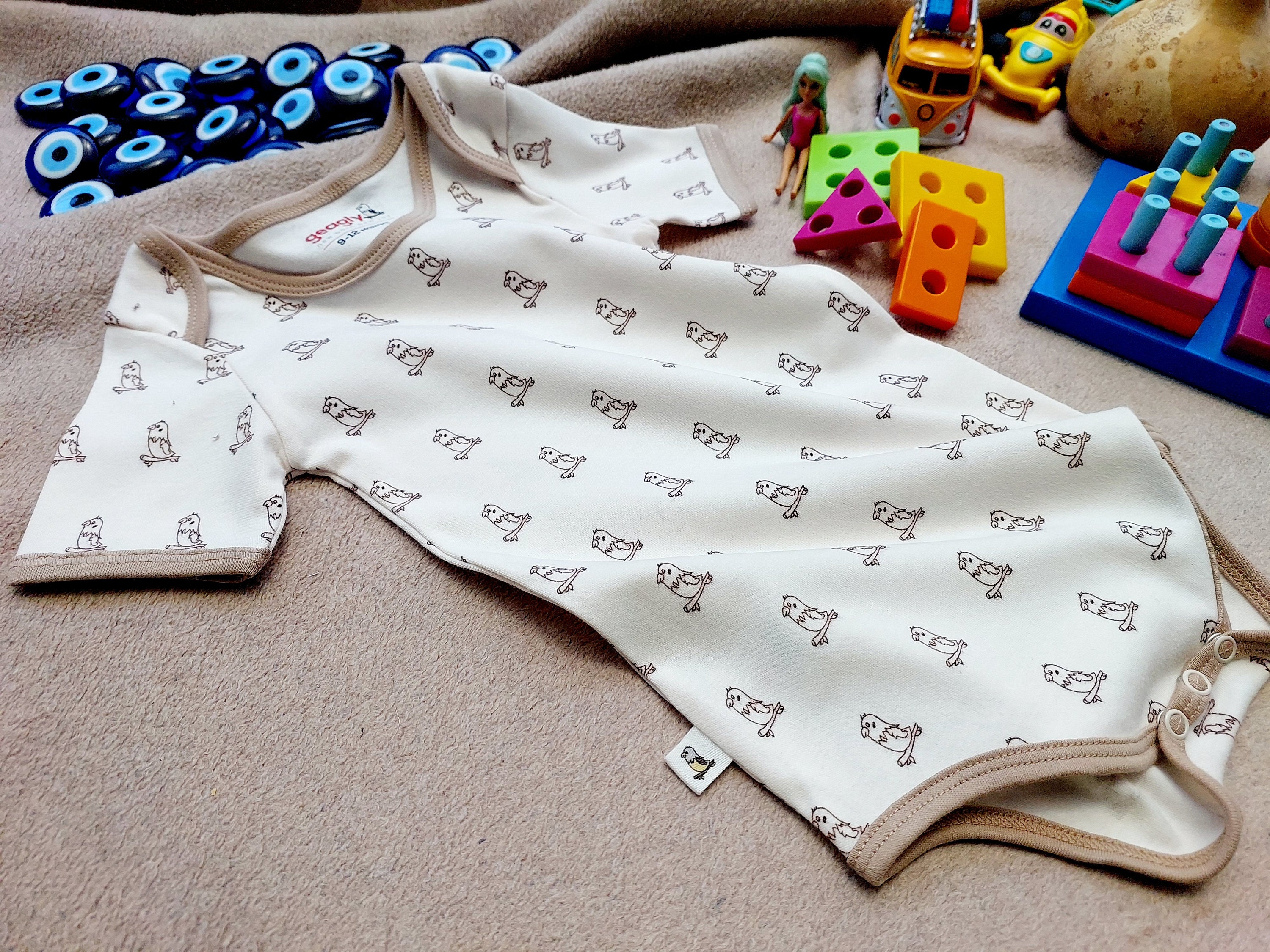 5 Pcs Organic Gender Neutral Newborn Essentials Set Baby Must - Etsy