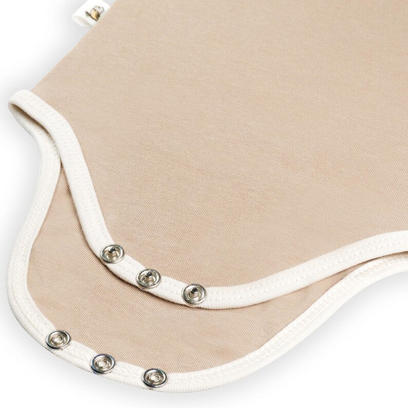 Taupe Organic Baby Onesies Organic Cotton Baby Clothes Newborn Baby ...