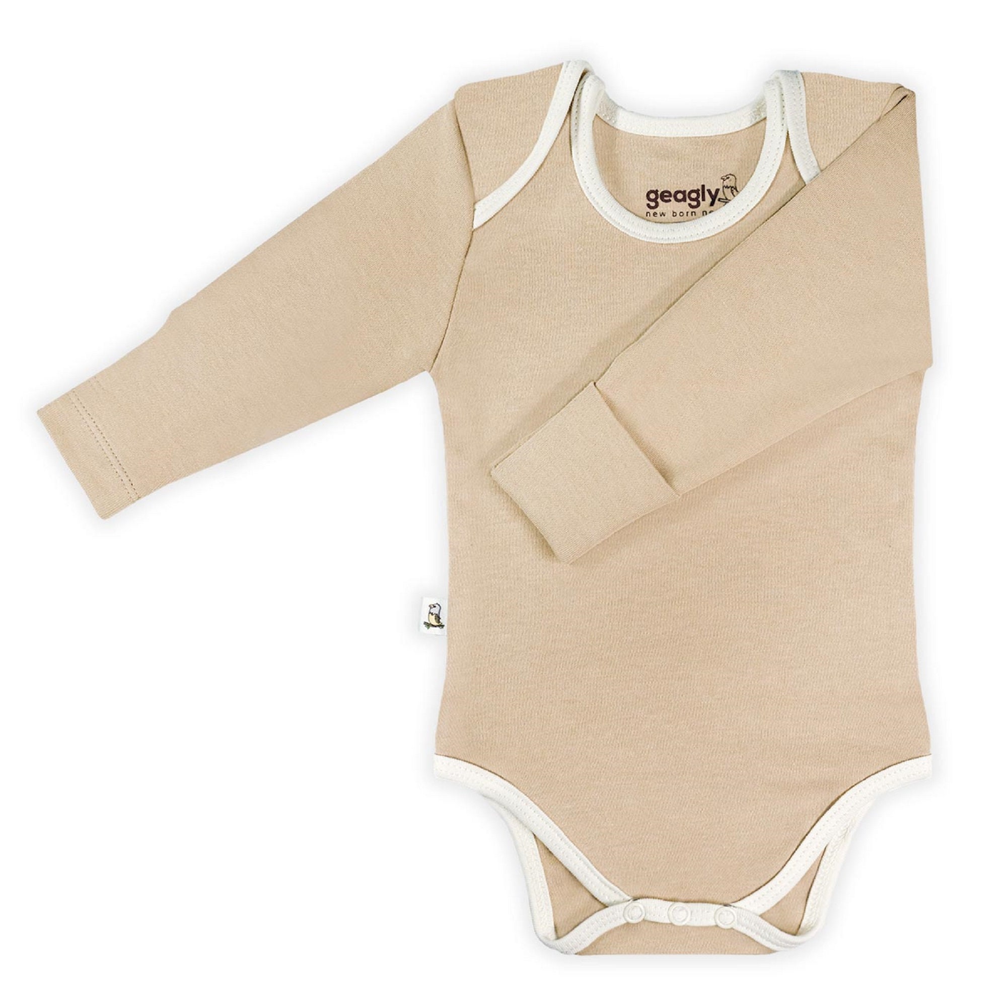 Taupe Organic Baby Onesies Organic Cotton Baby Clothes Newborn Baby ...