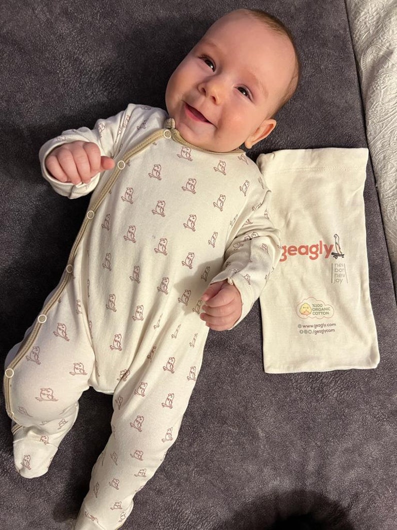 5 Pcs Organic Gender Neutral Newborn Essentials Set Baby Must - Etsy