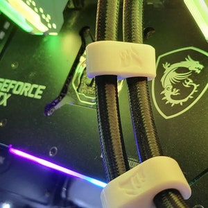 Custom Corsair AIO Radiator Tube Comb | Cable Management | Computer ...