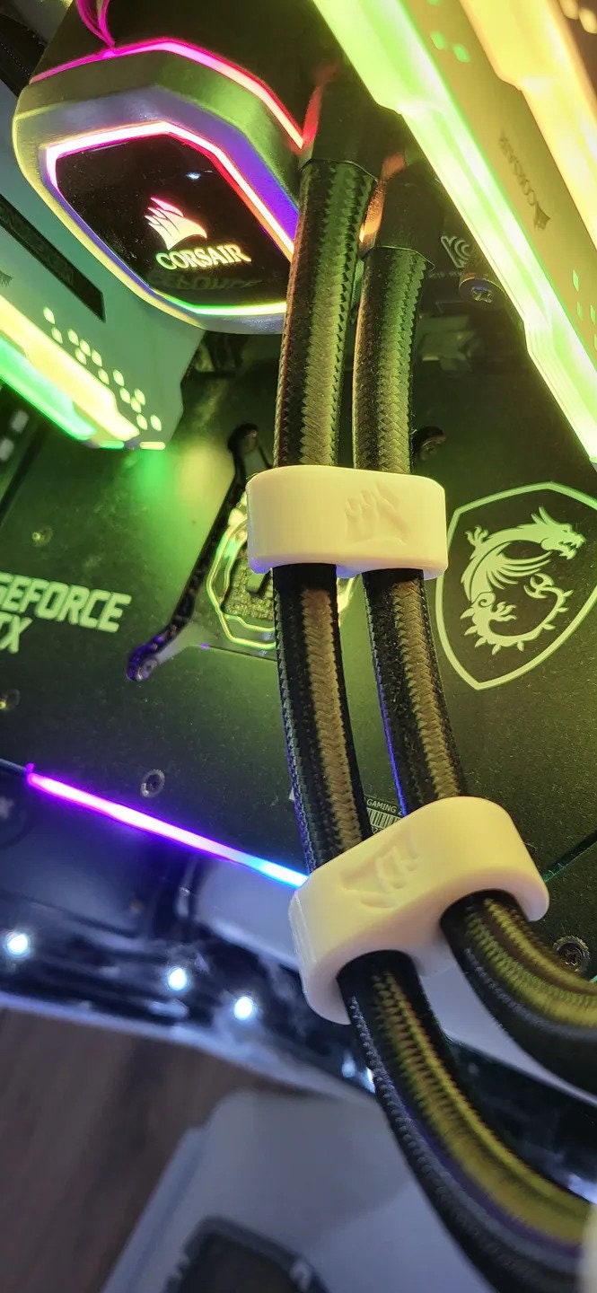 Custom Corsair AIO Radiator Tube Comb | Cable Management | Computer ...