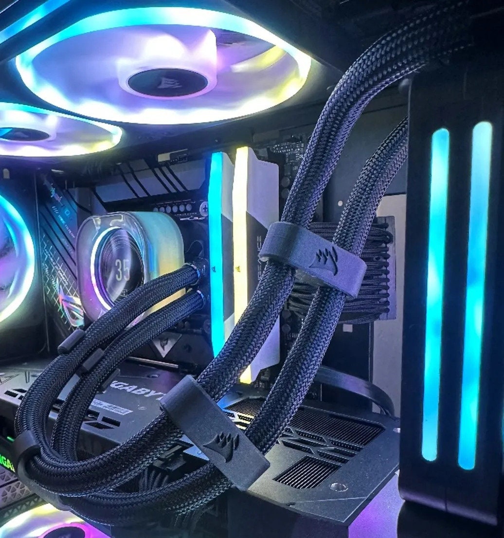 Custom Corsair AIO Radiator Tube Comb | Cable Management | Computer ...