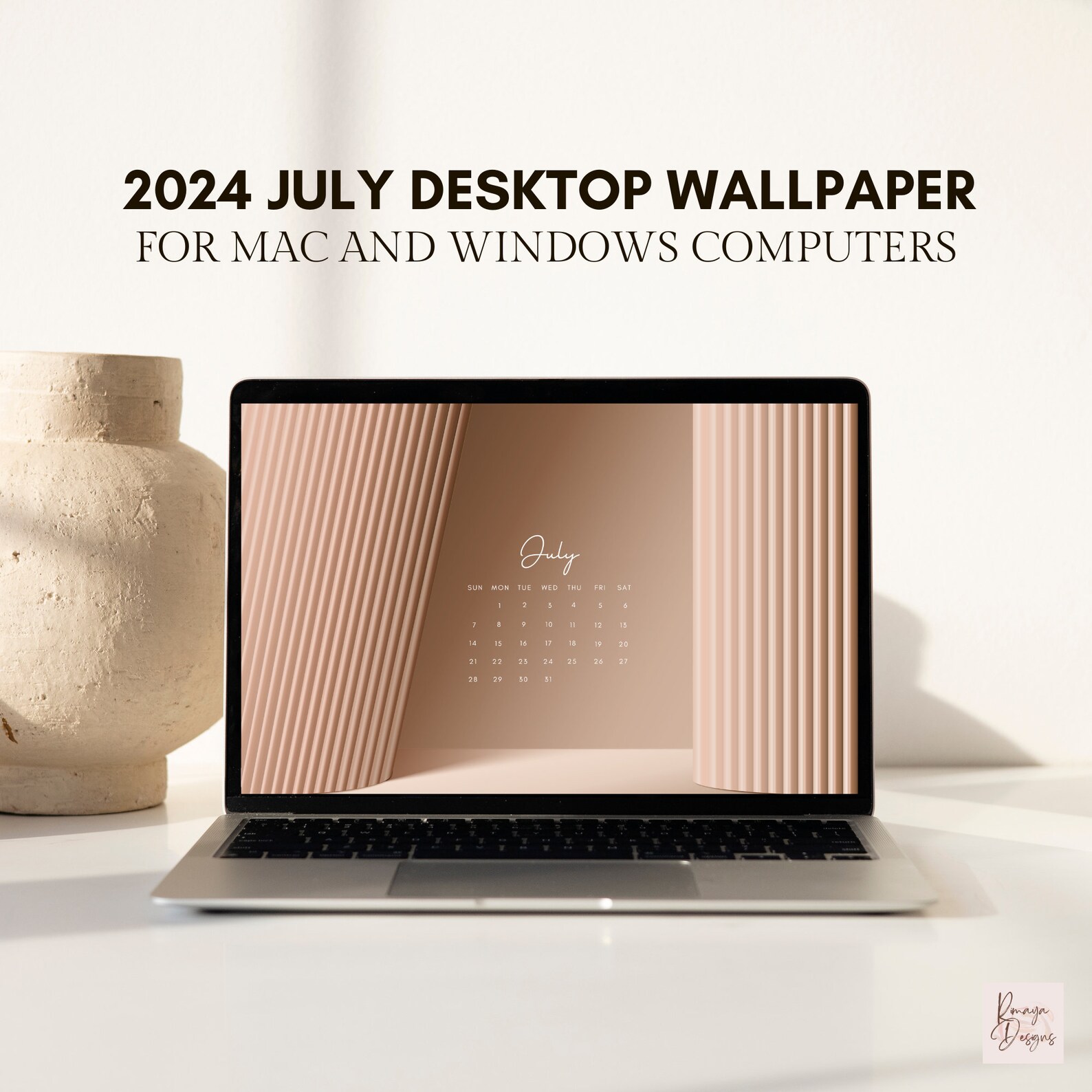 2024 Desktop Wallpaper, 2024 Calendar, July Wallpaper, Mac Windows ...