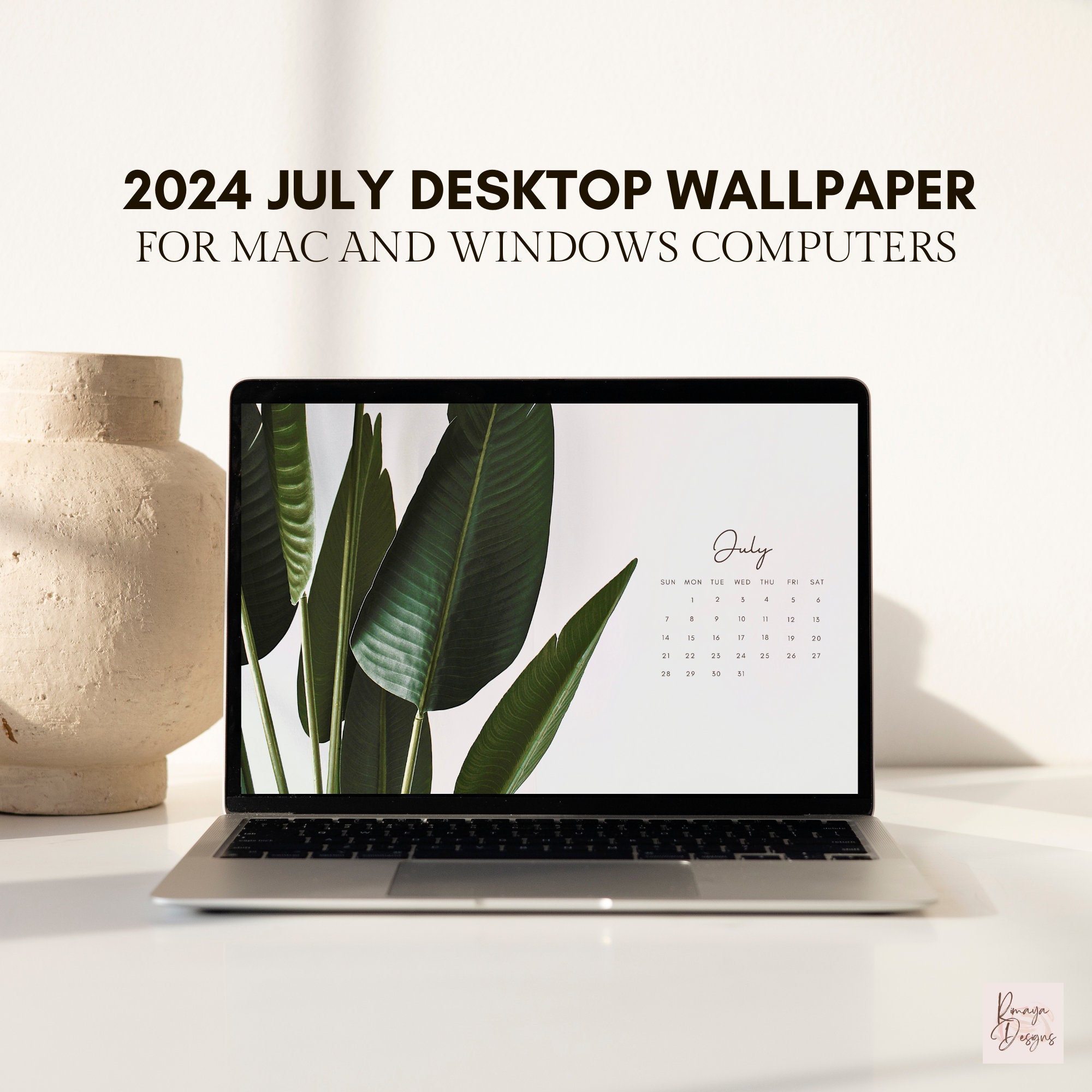 2024 Desktop Wallpaper, 2024 Calendar, July Wallpaper, Mac Windows ...
