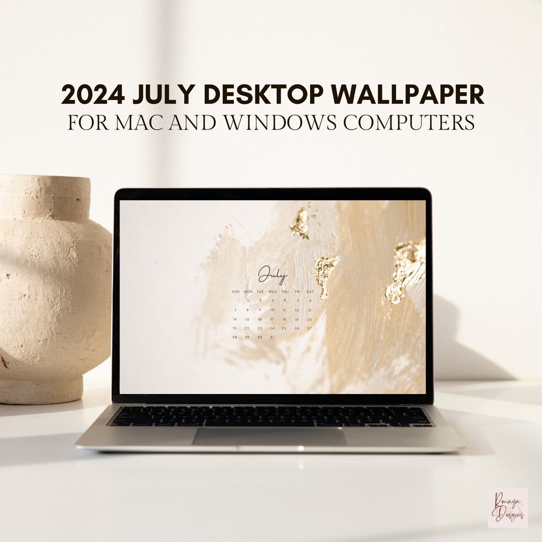 2024 Desktop Wallpaper, 2024 Calendar, July Wallpaper, Mac Windows ...
