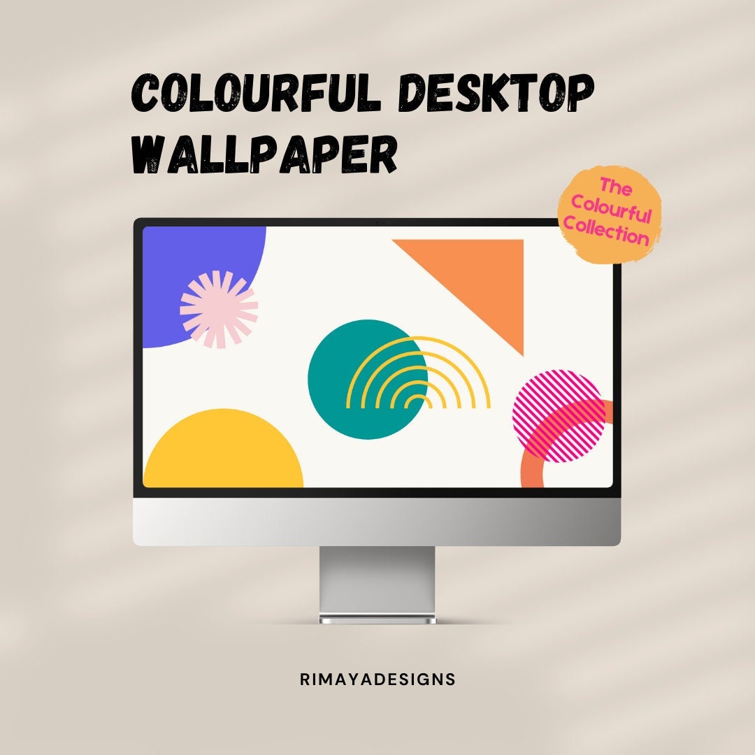 Colorful Desktop Wallpaper Aesthetic Desktop Wallpaper Desktop ...