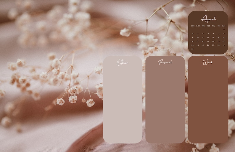 2023 Desktop Wallpaper, 2023 Organizer With Calendar, Mac Windows ...