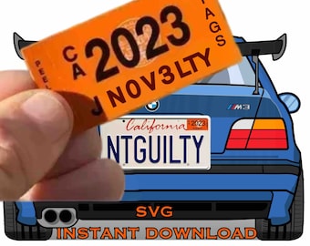 Novelty License Plate - Etsy