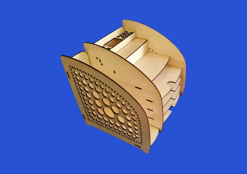 Wooden Desk Organizer Template Laser Cut Letter Tray Table Organizer ...