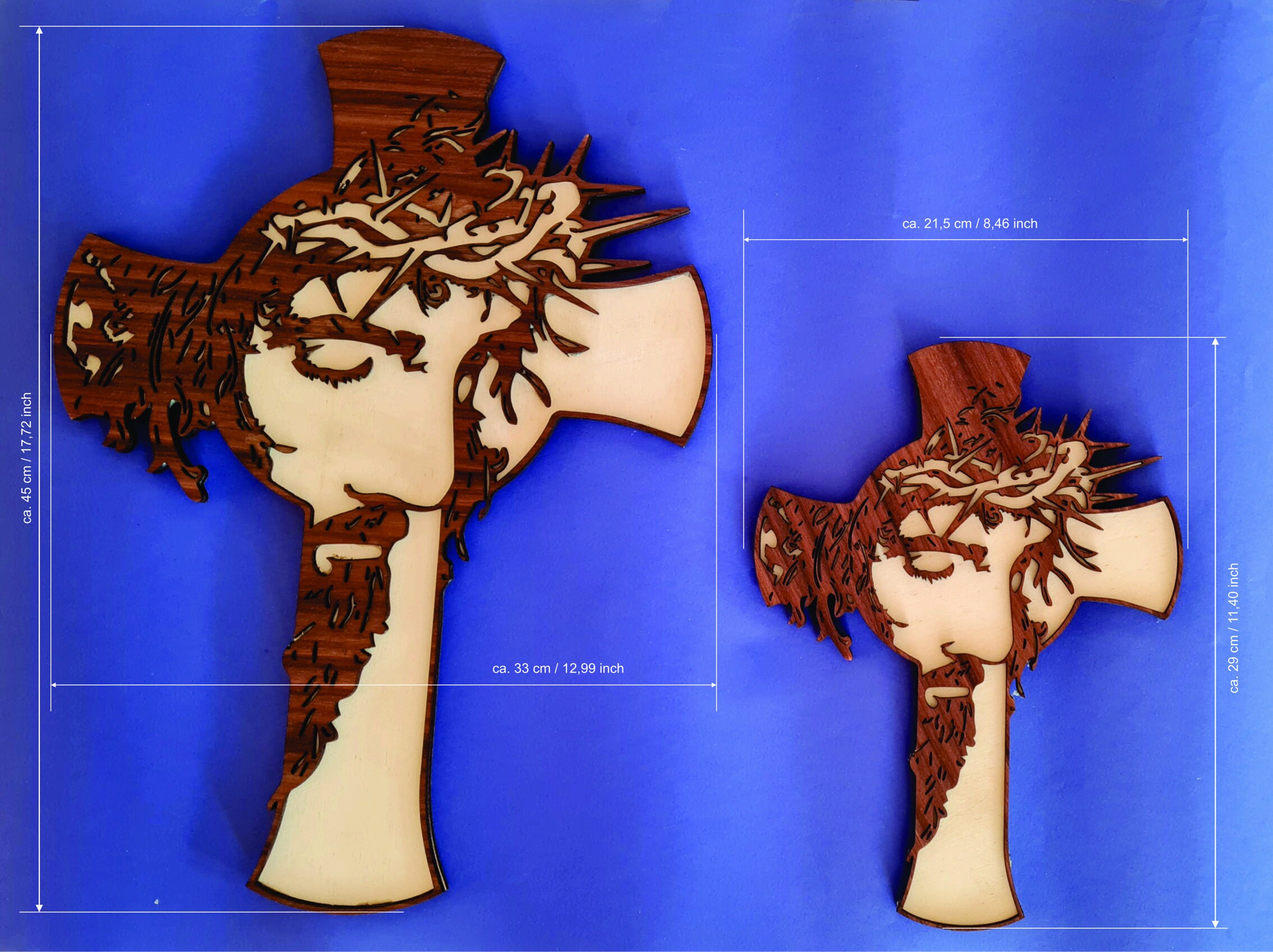 Wooden Crucifix, Wooden Cross, Crucifix Wall Cross, Decorative Crosses ...