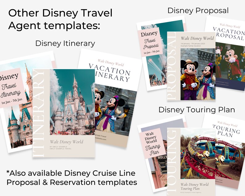 WDW New Client Introduction Handbook, Travel Agent Template, Travel ...