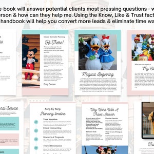 WDW New Client Introduction Handbook, Travel Agent Template, Travel ...