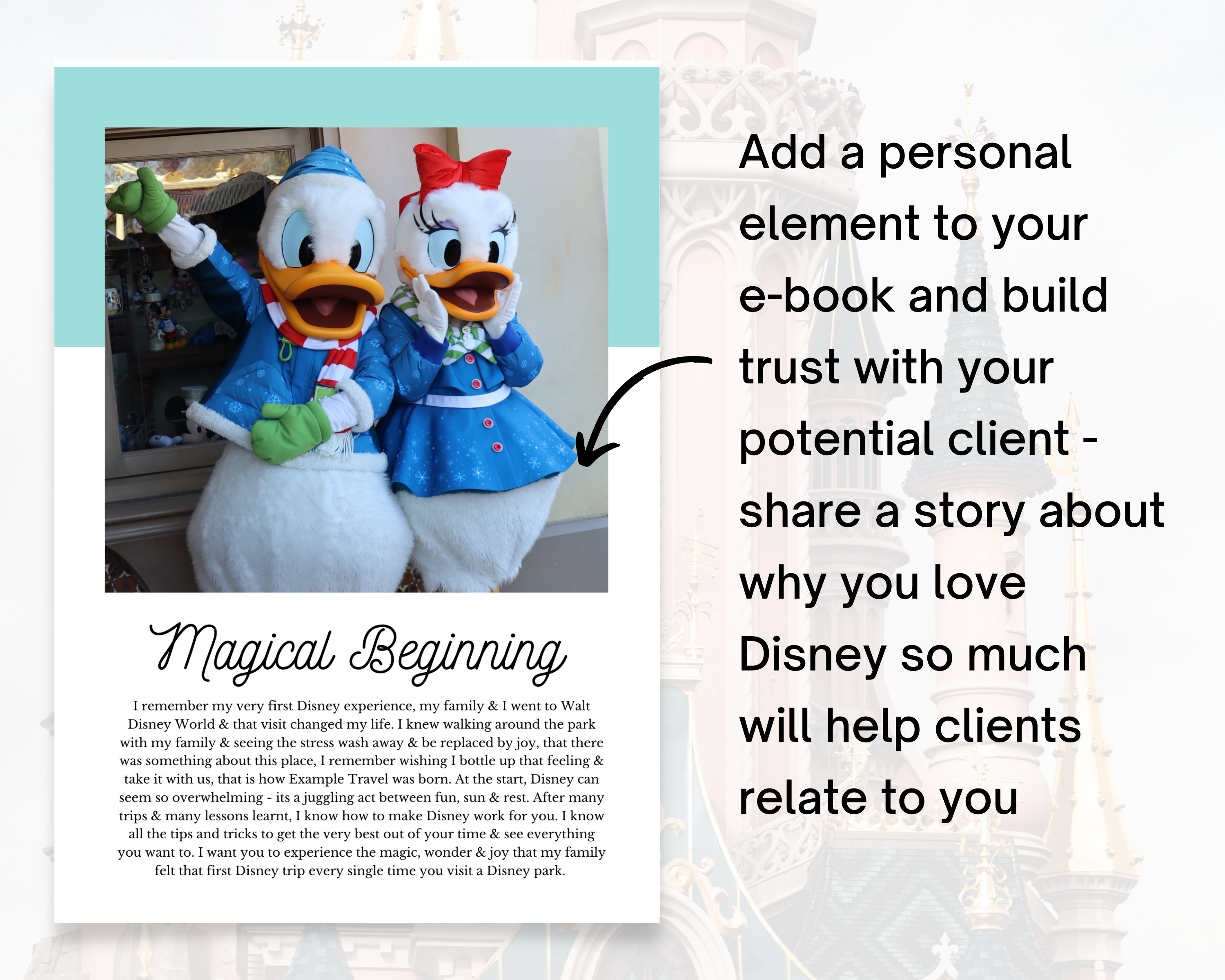 WDW New Client Introduction Handbook, Travel Agent Template, Travel ...