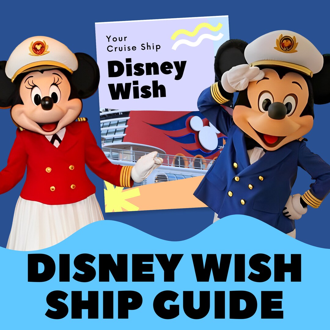 DCL Wish Cruise Ship Guide Wish Guide Aquamouse Cruise Ship Cruise Ship ...