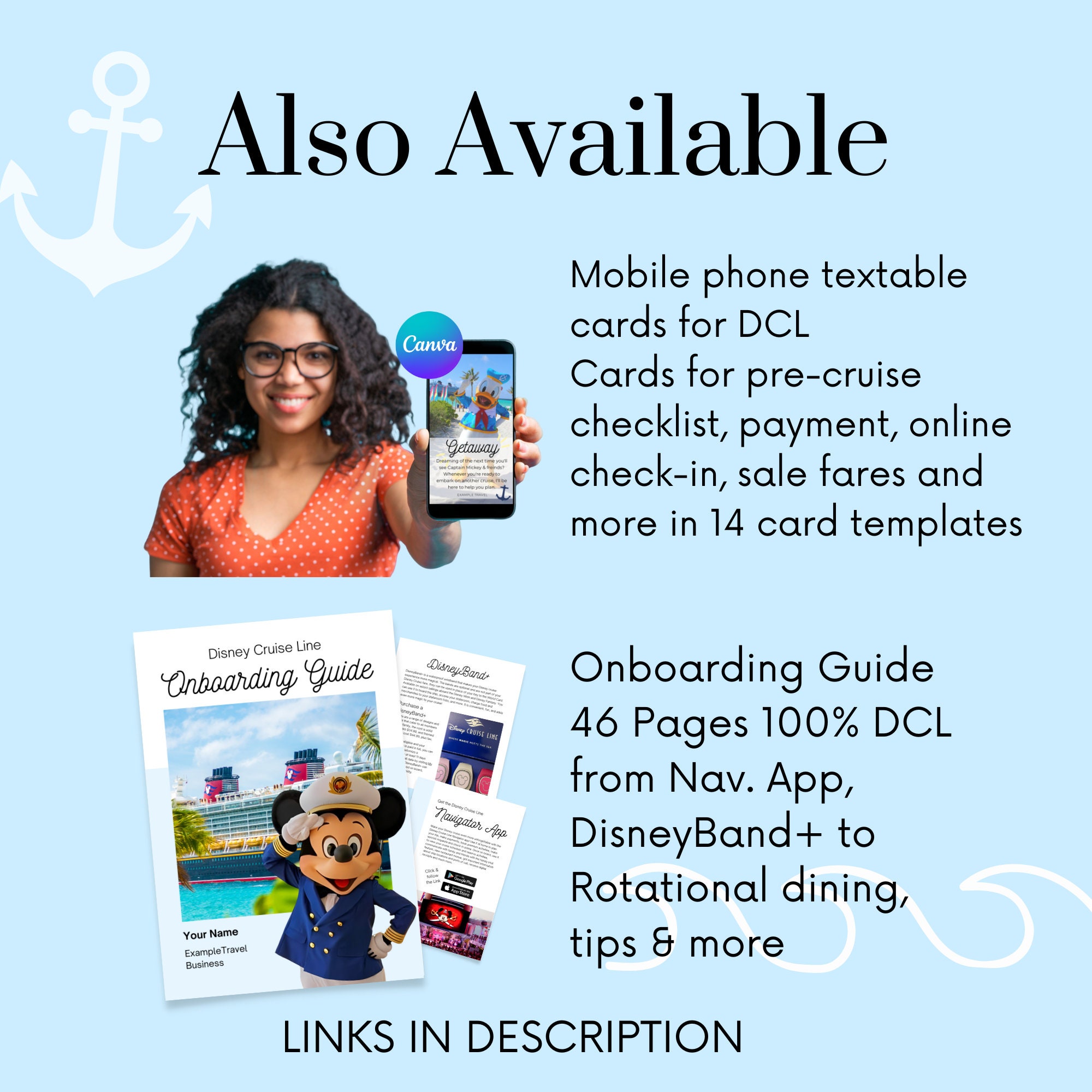 DCL Cruise, Disneycruise, DCL Quote Template, Cruise Quotation, Travel ...