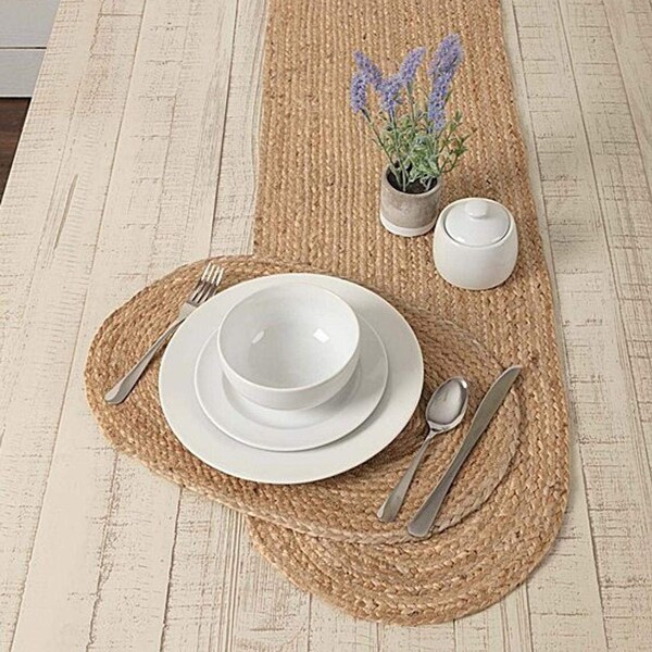 Jute Table Runner - Etsy