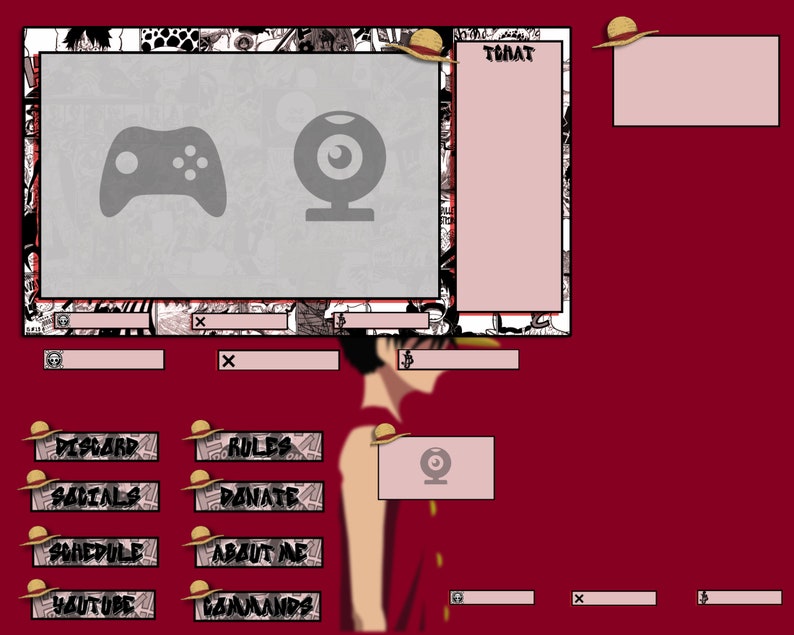 Animated Pack Overlay Stream One Piece for Twitch and - Etsy Animated Pack Overlay Stream One Piece for Twitch and - Etsy