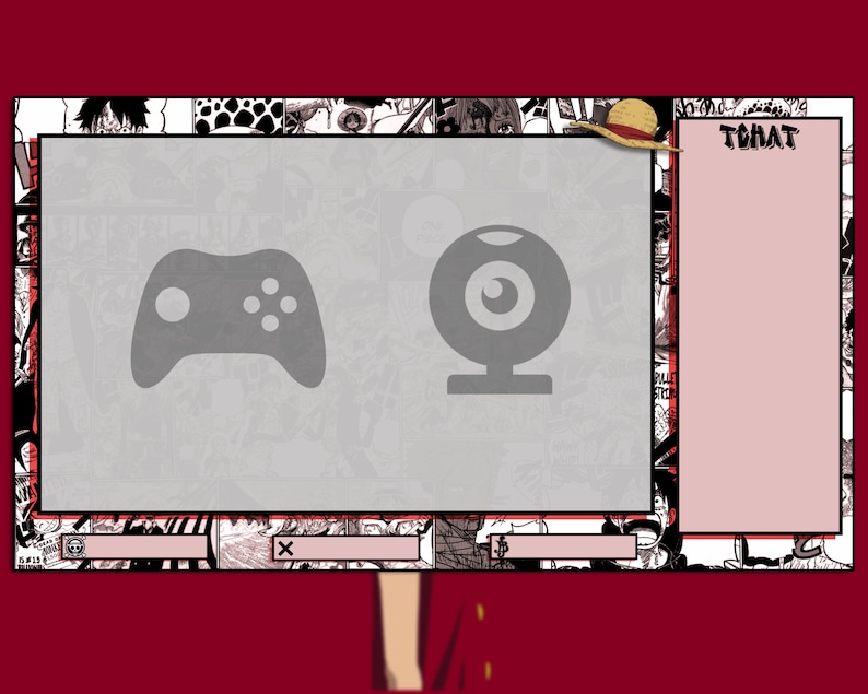 Animated Pack Overlay Stream One Piece for Twitch and - Etsy