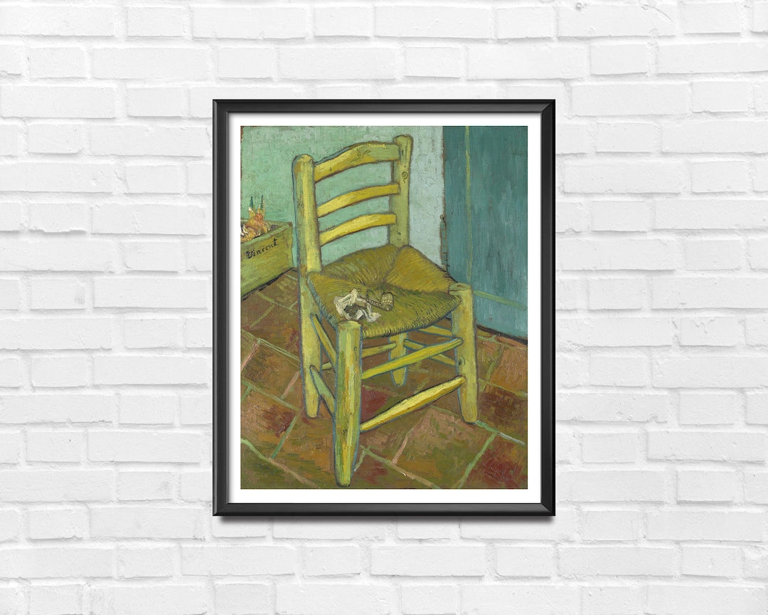 Chair by Vincent Van Gogh, a High Quality Printable Fine Art Download ...