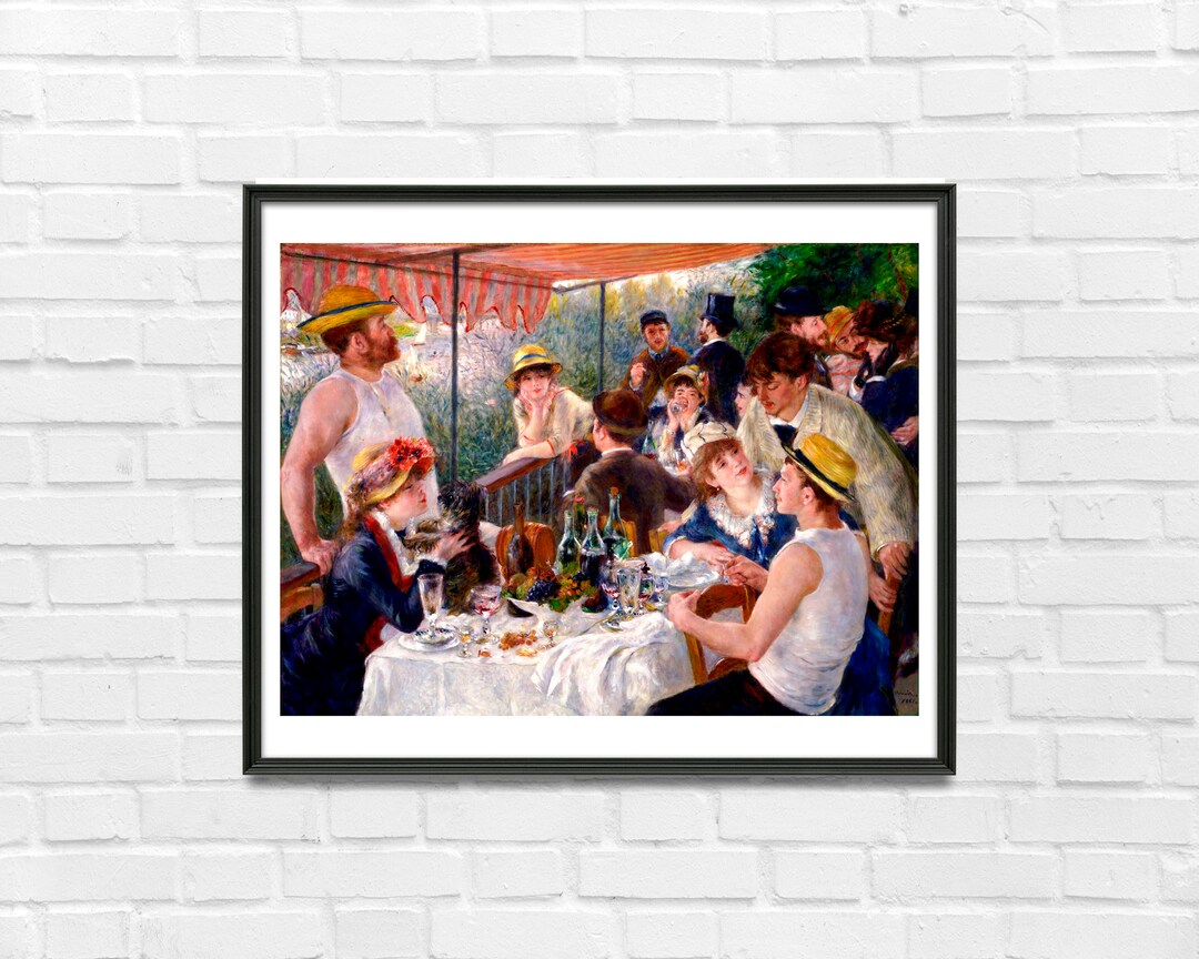 Luncheon of the Boating Party by Pierre-auguste Renoir, a High Quality ...