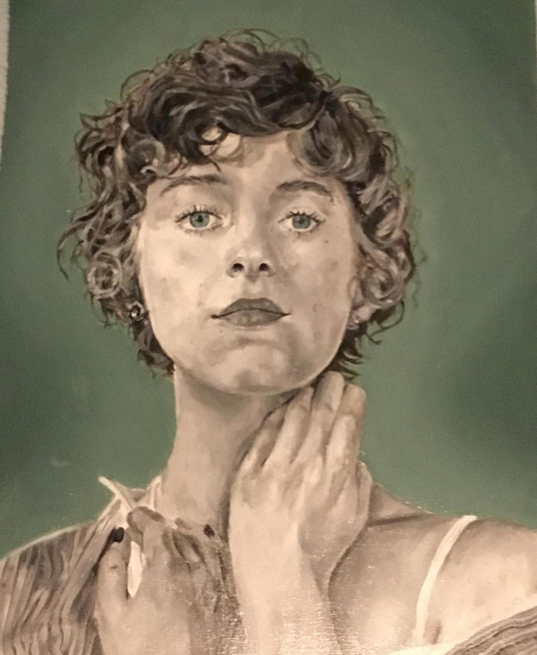 Acrylic Portrait on Canvas - Etsy
