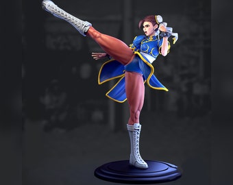 Chun-li Bikini 3D Print STL File for 3D Printing Instant - Etsy