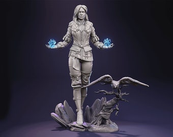 Buy Yennefer 3D Print STL File for 3D Printing Instant Download Online ...