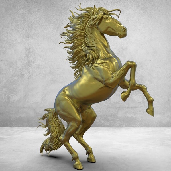 Horse Stl File - Etsy