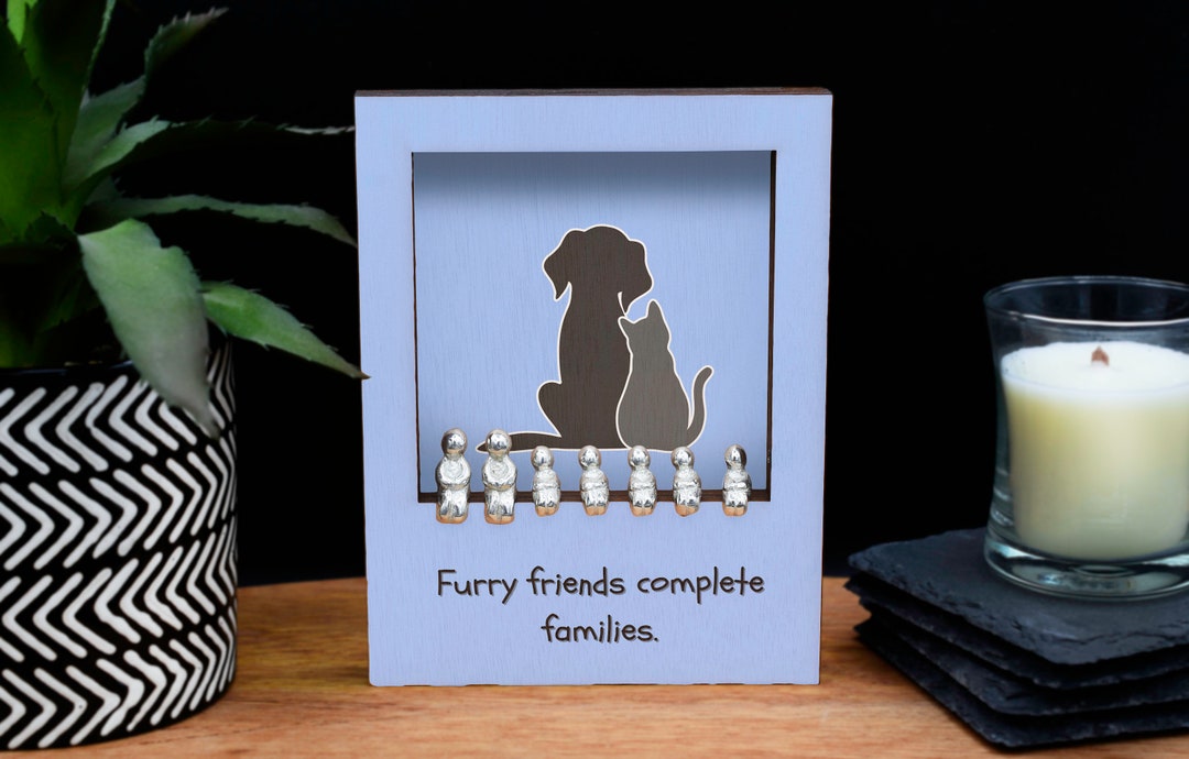 Furry Friends Complete Families - Family Plywood Ornament - Create Your ...