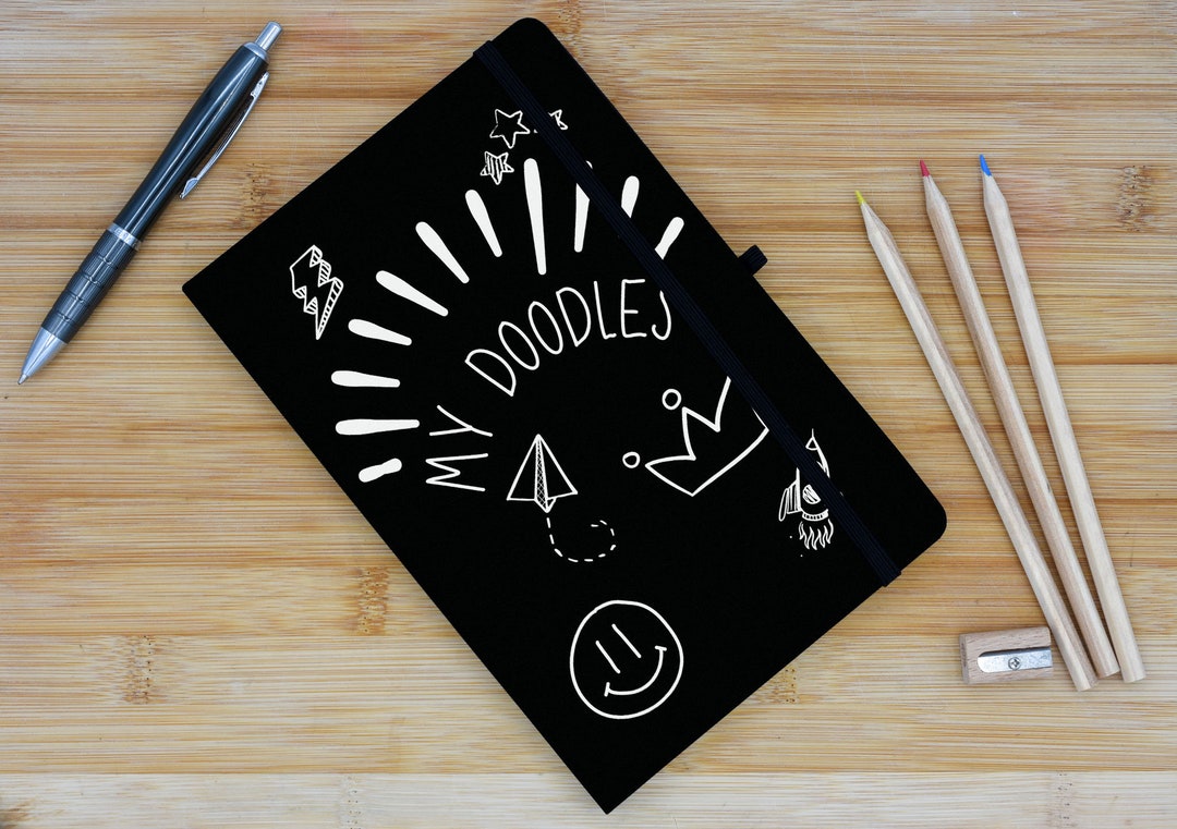 My Doodles – A5 Sized Lined Paper Scrapbook – Idea for Kids, Friends ...