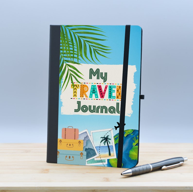 My Travel A5 Sized Lined Paper Scrapbook Travel Writing Idea for ...